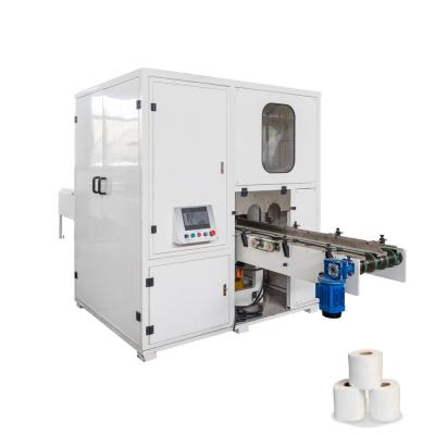 China Automatic Double Channel Log Saw Cutting Machine 11KW Servo Drive Paper Core Slitter for sale