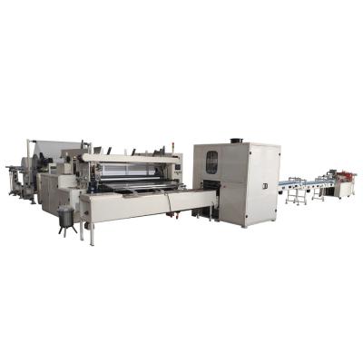 China 3 Inch Core Toilet Paper Production Line Wall Type Rewinding Machine 2800mm for sale