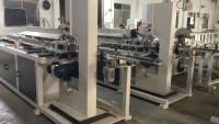 China PLC Controlled Toilet Paper Cutting Machine 300mm Length 380V 11kW for sale