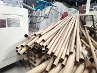 China Xinyun 30plys Paper Tube Cutting Machine Toilet Roll Perforator 20-100mm Core for sale