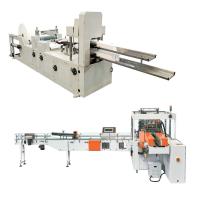 China Twofold Layer Tissue Paper Napkin Machine 7.5KW Industrial Paper Folding Equipment 150x150mm for sale