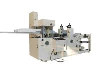 China Twofold Layer Tissue Paper Napkin Machine 7.5KW Industrial Paper Folding Equipment 150x150mm for sale