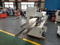 China Twofold Layer Tissue Paper Napkin Machine 7.5KW Industrial Paper Folding Equipment 150x150mm for sale