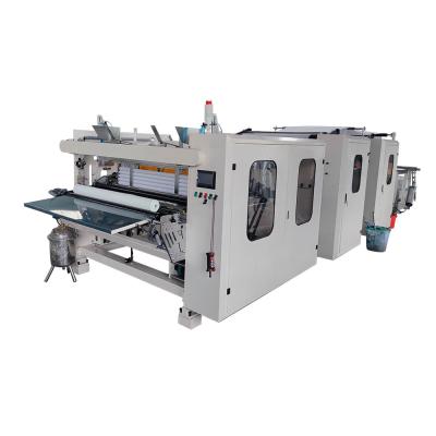 China Full Automatic white toilet roll paper rewinding machine 200-230m/min for sale
