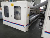 China Full Automatic white toilet roll paper rewinding machine 200-230m/min for sale