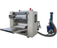 China Pneumatic Slitting Hand Towel Making Machine , PLC Tissue Paper Machinery for sale