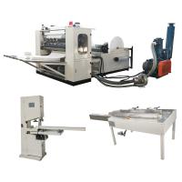China Industrial N Fold Hand Towel Paper Machine 14KW 380V Z Folding Tissue Production Line for sale