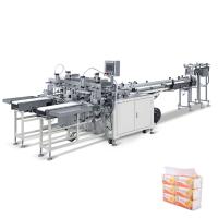 China Semi-Automatic Facial Tissue Bundle Packing Machine 2 Heads 220V 1.2kW for sale