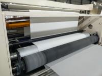 China Edge Embossing PLC Fully Automatic Toilet Paper Making Machine Rewinding for sale