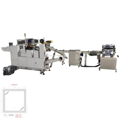 China Xinyun Fault Detection Handkerchief Making Machine 2.2 KW Tissue Roll Making for sale
