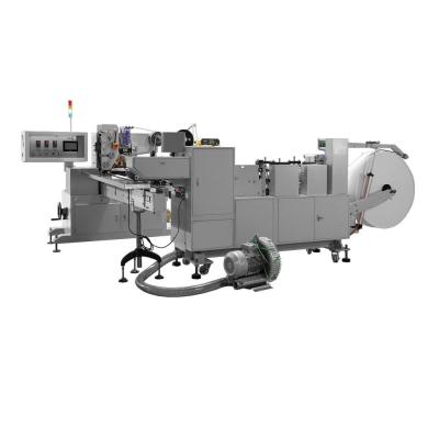 China Delta PLC Automatic Handkerchief Making Machine 70-75 Bags/Min 3850mm Production Line for sale