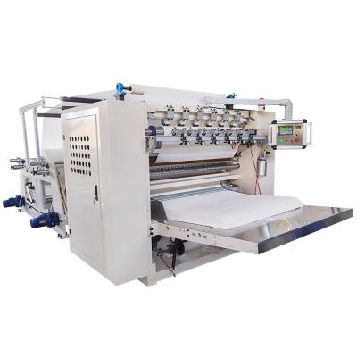 China Boxed Drawing Facial Tissue Paper Making Machine 100m/min Roots Vacuum Pump 35KW for sale