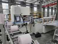 China Full Automatic Heat Shrink Packing Maxi Roll Paper Towel Making Machine 380V 2.8m for sale