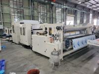 China Full Automatic Heat Shrink Packing Maxi Roll Paper Towel Making Machine 380V 2.8m for sale