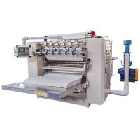 China Automatic Facial Tissue Making Machine 80-100m/min Timing Belt Drive for sale