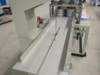 China Automatic M Folding PE Film Dental Bib Making Machine 8KW 300-400 Sheet Per Min for sale