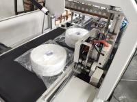 China Automatic 10kw POF Wrapper Tissue Paper Packaging Machine 1600x450mm Sealing for sale
