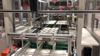 China 11KW Automatic Multi Rolls Toilet Paper Packing Machine 18Bags/Min 380V for sale