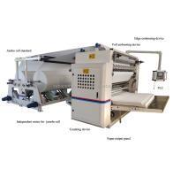 China CE PLC Control V Folding Facial Tissue Paper Making Machine for sale
