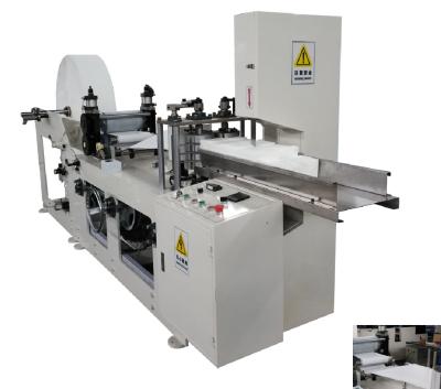 China Full Automatic Napkin Tissue Paper Making Machine 600 Sheets Per Minute Embossed for sale