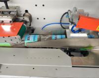 China 220V PLC Control Single Roll Toilet Paper Packing Machine for sale