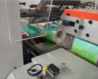 China 220V PLC Control Single Roll Toilet Paper Packing Machine for sale
