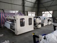 China 380V PLC Controlled High Speed Toilet Paper Rewinding Machine 230M/Min for sale