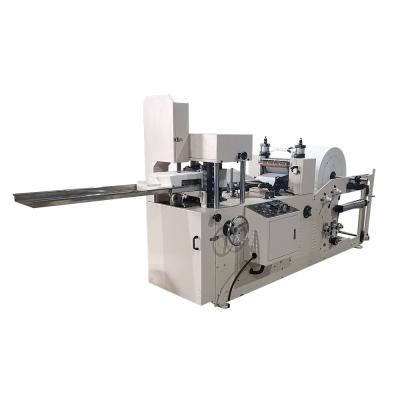 China Automatic PLC Napkin Tissue Paper Making Machine 600 Sheets/Min for Start Business for sale