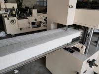 China Automatic PLC Napkin Tissue Paper Making Machine 600 Sheets/Min for Start Business for sale