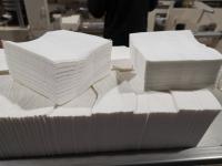 China Xinyun High Speed Napkin Tissue Paper Folding Making Machine 4.5KW 400-700 Sheets Per Minute for sale