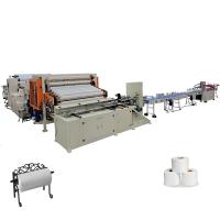 China Automatic Toilet Paper Kitchen Towel Tissue Paper Production Line 1200mm Jumbo Roll Width for sale