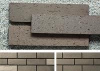 China Outside Brick Veneer Wall Panels Clay Wall Building Material With Rough Surface for sale