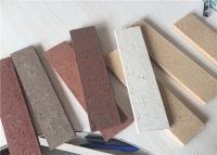China Outside Brick Veneer Wall Panels Clay Wall Building Material With Rough Surface for sale