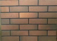 China Colord Clay Exterior Faux Brick , Thin Veneer Brick For House Wall for sale