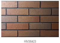 China Building House Clay Exterior Brick Cladding Sintered / Extrusion for sale