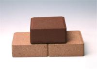 China Square Smooth Clay Paving Brick for Landscape Flooring Alkali Resistance for sale