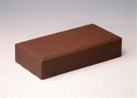 China Outside Walkway Red Clay Paving Brick for Road Paving Smooth Face / Low Water Absorption for sale