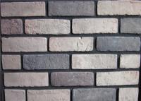 China Gray Color Faux Exterior Brick Customized Enviromentall Friendly for sale