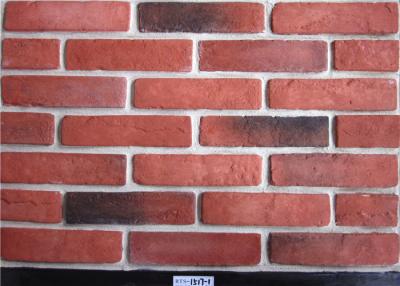 China Red Classical Faux Exterior Brick Solid Surface Acid Resistance For Construction for sale