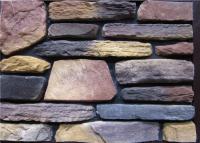 China 2500series Mixed Color And Shapes Artificial Wall Stone With Moulding Process For Wall Decoration for sale
