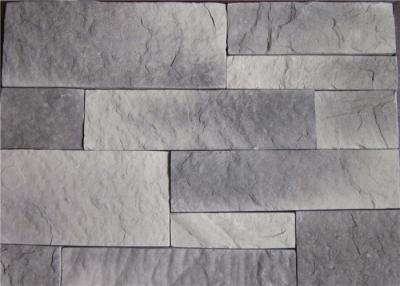 China Antique Colored Artificial Faux Stone Wall Tile Glue Material for sale