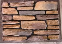 China Thick Cement Artificial Wall Stone For Outside Garden Steam - Cured for sale