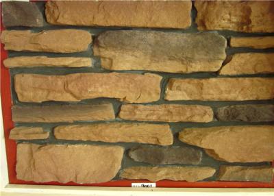 China Thick Cement Artificial Wall Stone For Outside Garden Steam - Cured for sale