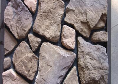 China Scattered Artificial Rock Siding For Villas / Railway Station Steam - Cured for sale