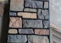 China Classical Style Wateproof Faux Exterior Stone , Faux Veneer Stone Panels For Home Building for sale