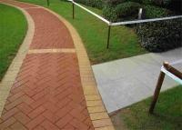 China Different Size Sintered Red Brick Pavers Driveway Solid For Garden Walkway for sale