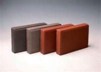 China Standard Size Clay Paving Brick Interlocking Brick Pavers 30 / 40 / 50 / 60mm for sale