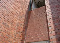 China Solid exterior veneer brick wall wear resistance for house building design for sale