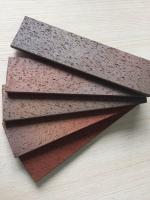China Matte Finish Outdoor Fake Brick Wall Covering Extrusion Sintered Process for sale
