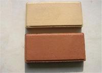 China Outside Walkway Red Clay Paving Brick for Road Paving Smooth Face / Low Water Absorption for sale